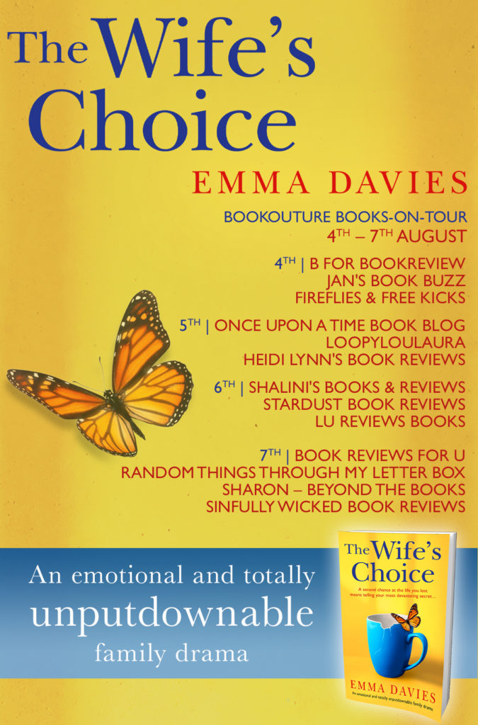 The Wife's Choice by Emma Davies - Books On Tour (Review) - Fireflies ...